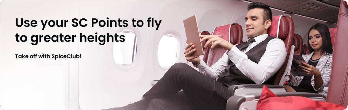 SpiceClub - The frequent flyer program of SpiceJet
